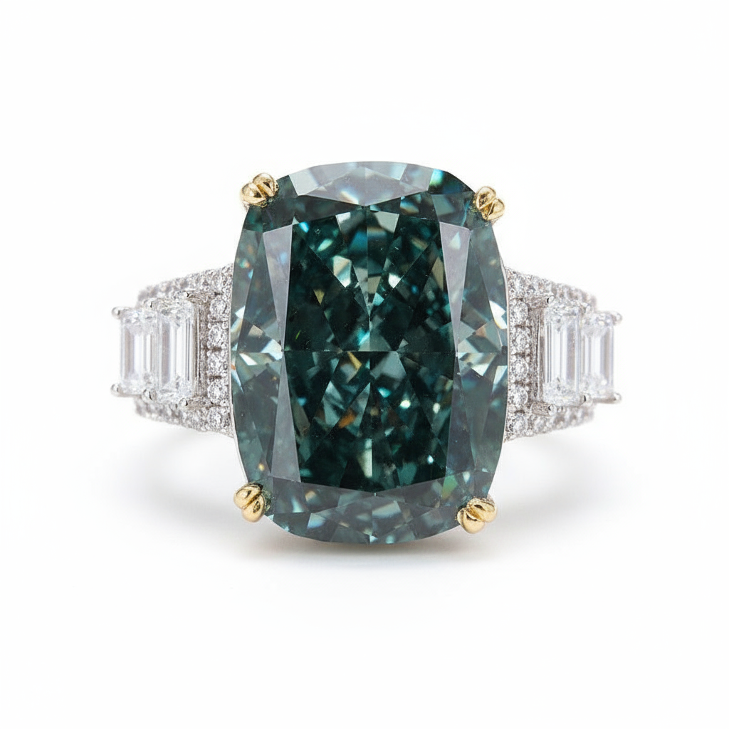 Explosive Flash Ice Ring - S925 Silver Dazzling | XYMQjewelry